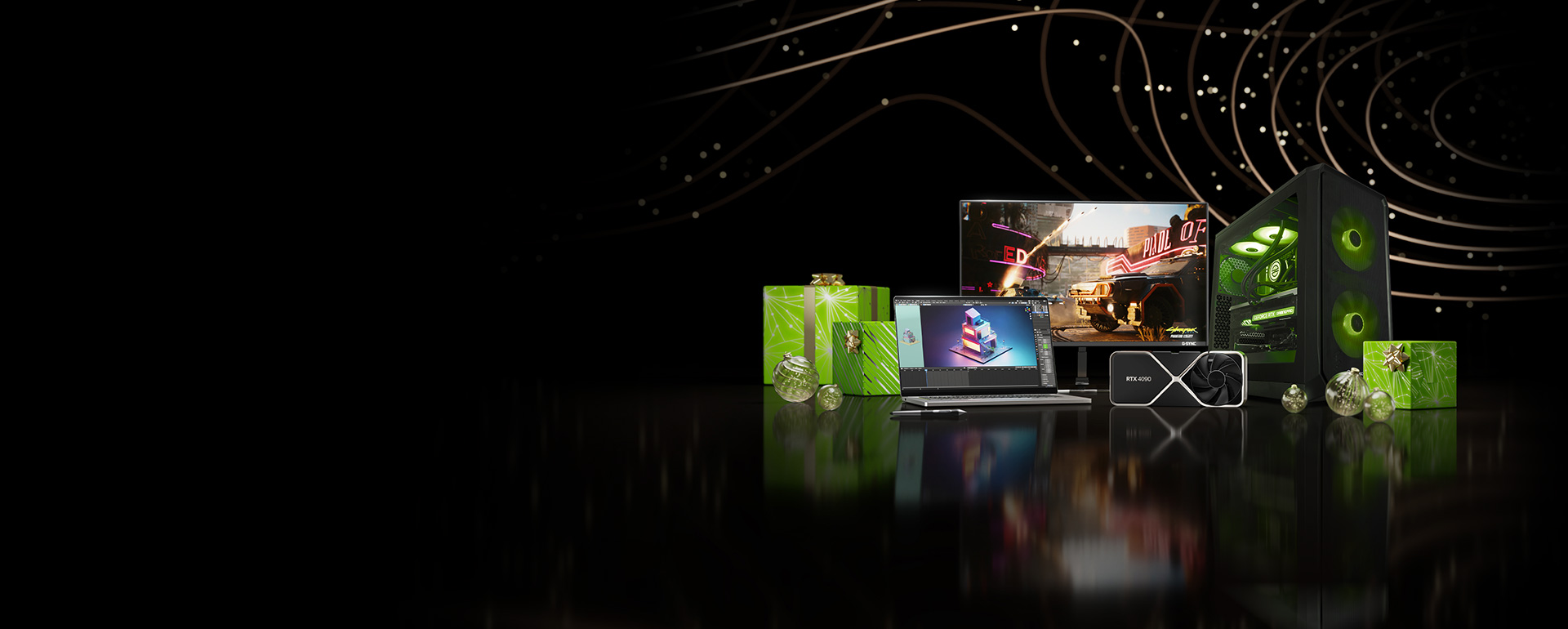 PCSPECIALIST - Määrittele korkean suorituskyvyn Nvidia Holiday ...